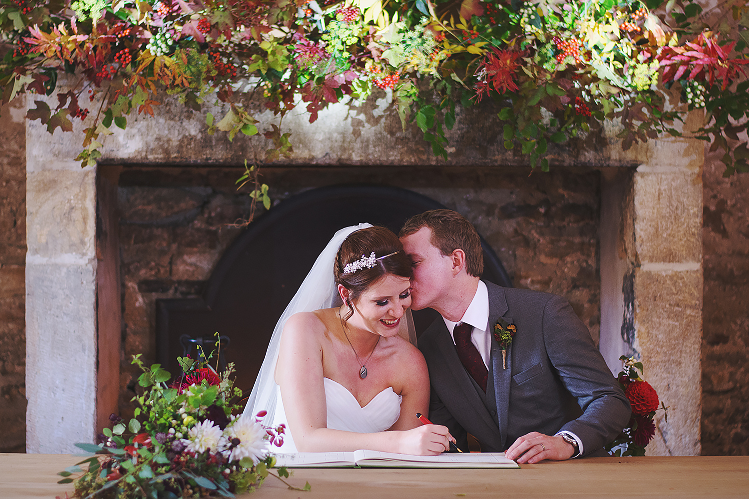 A Glorious Woodland Wedding at Healey Barn