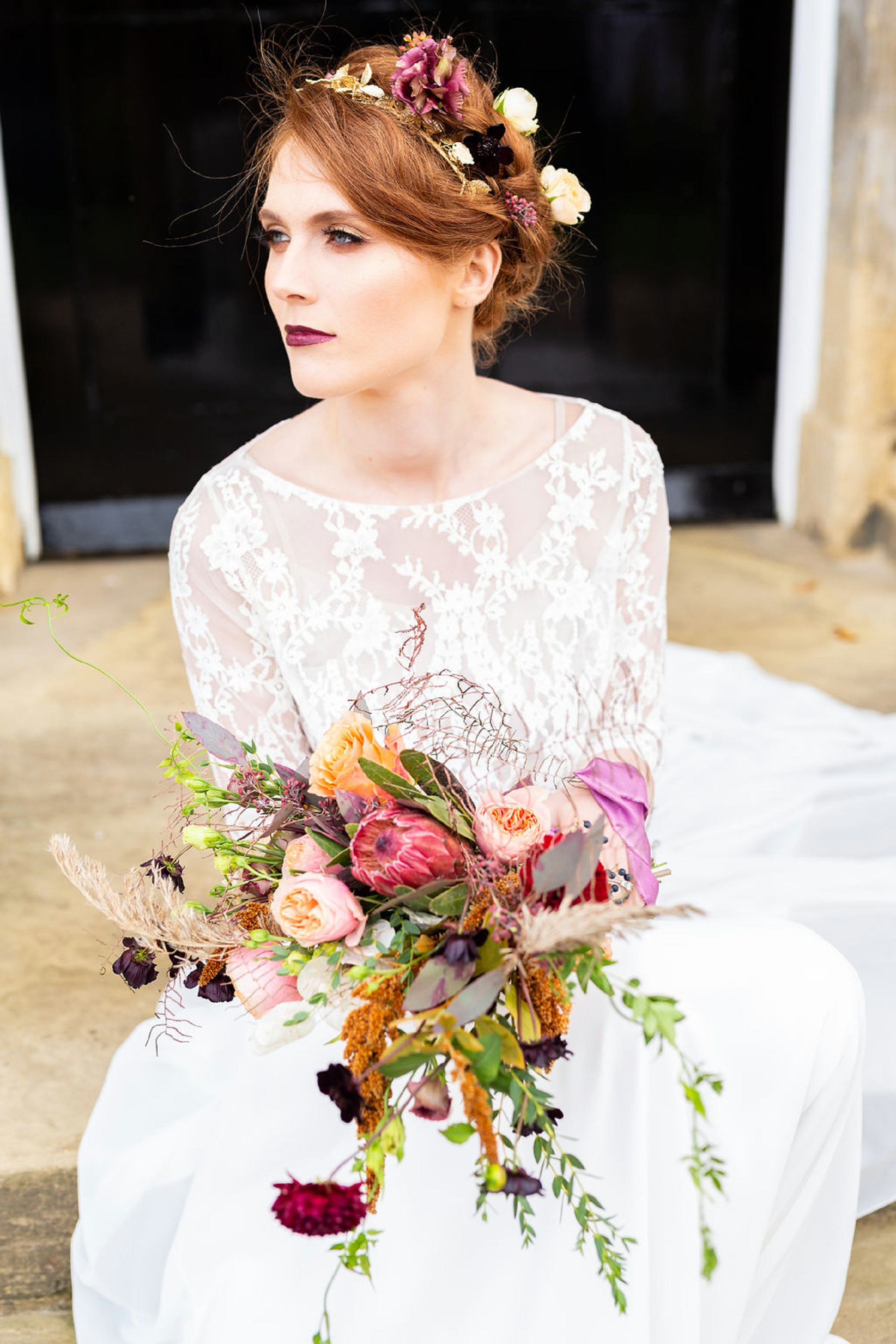 A Berry Bridal Styled Shoot at Bowcliffe Hall (c) Natasha Cadman (72 ...