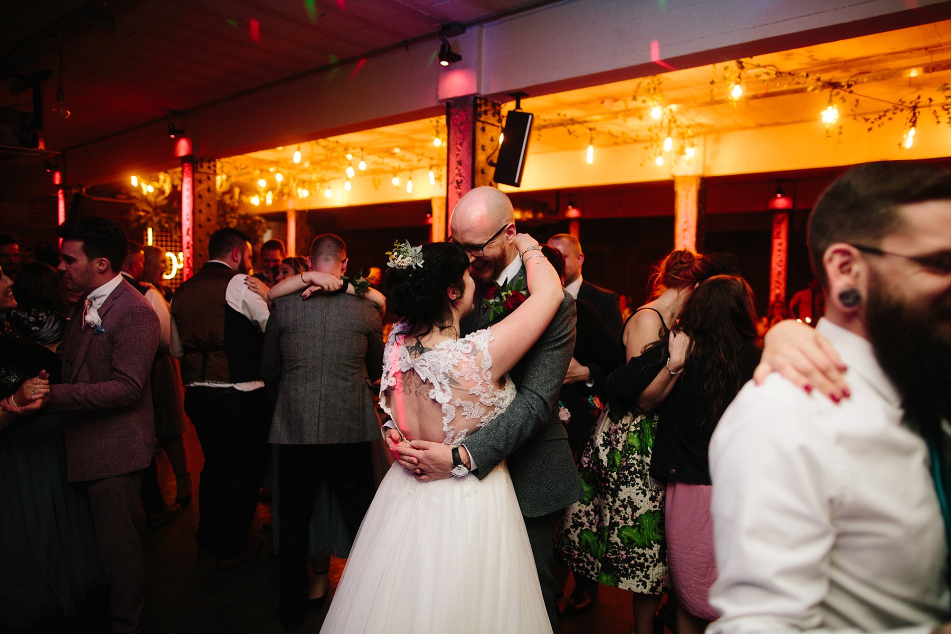 A Cool Wedding at Victoria Warehouse (c) Dan Hough (52) | Loved Up North