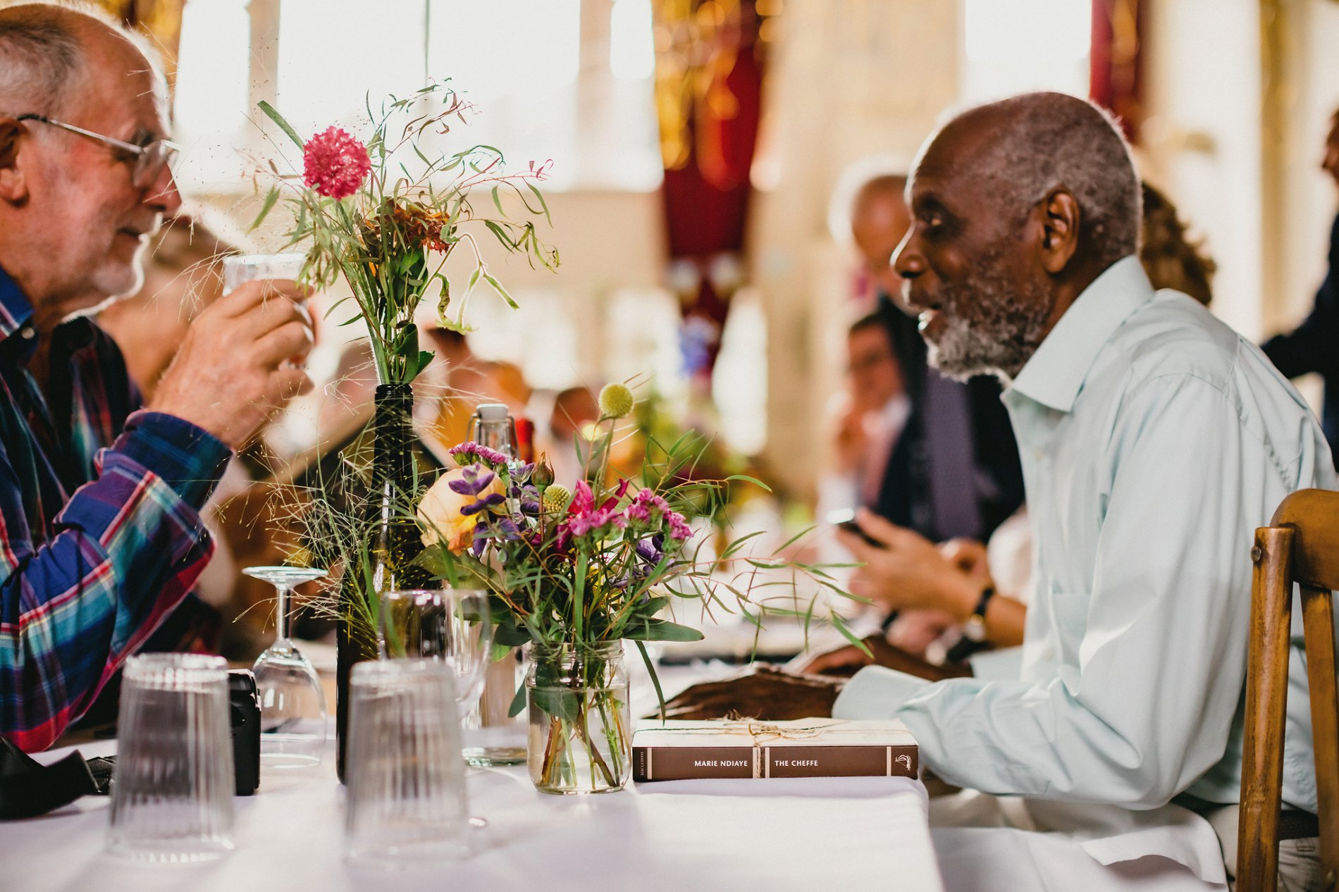 Bold gold wedding at Kettleworth Village Hall (c) Heather Butterworth ...